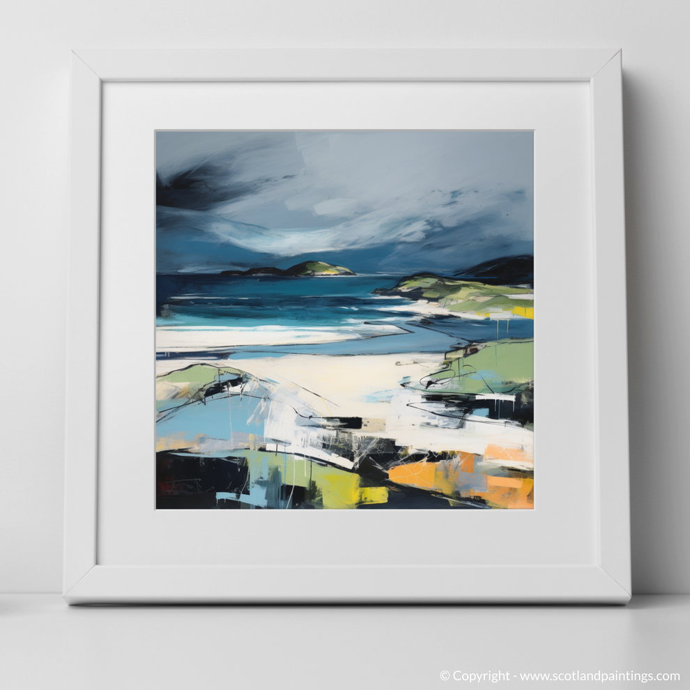 Storm's Embrace at Traigh Mhor – Scotland Paintings and Art Prints