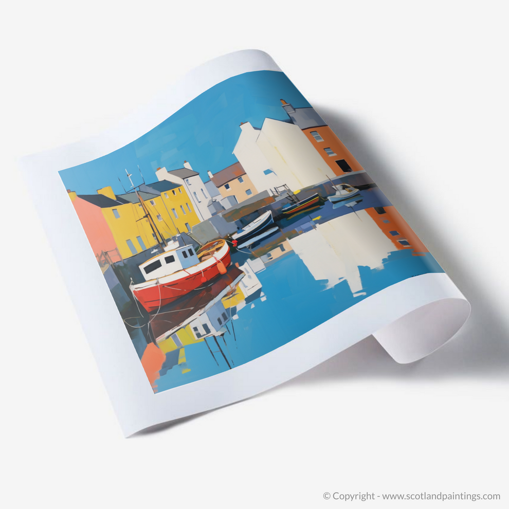 Stornoway Serenity: A Contemporary Harbour Reflection – Scotland ...
