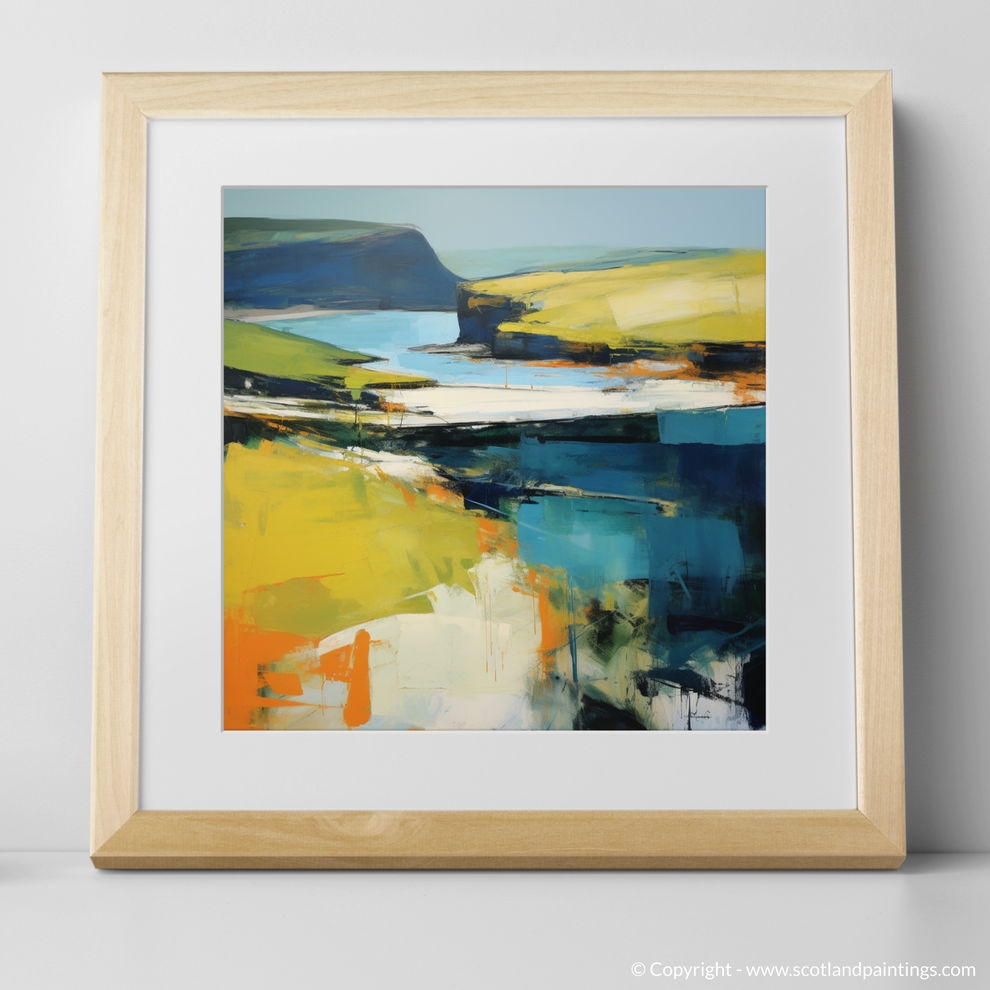 Calgary Bay Dreamscape: An Abstract Impressionist Ode to Scottish Shor ...