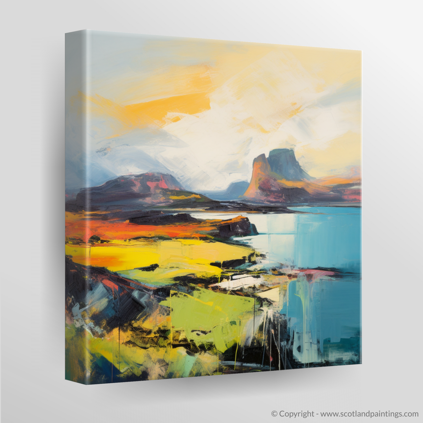 Isle of Skye Impression: An Abstract Ode to Scottish Wilderness ...