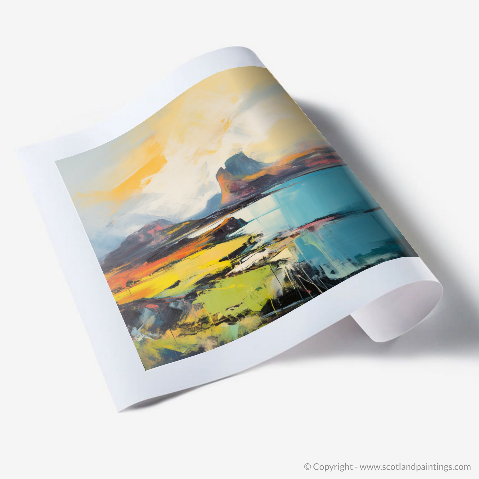 Isle of Skye Impression: An Abstract Ode to Scottish Wilderness ...