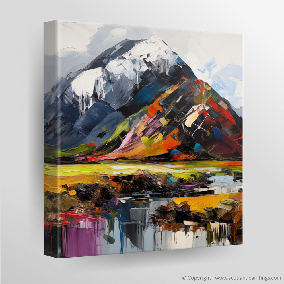 Painting and Art Print of Ben Nevis entitled "Ben Nevis Unleashed: An ...
