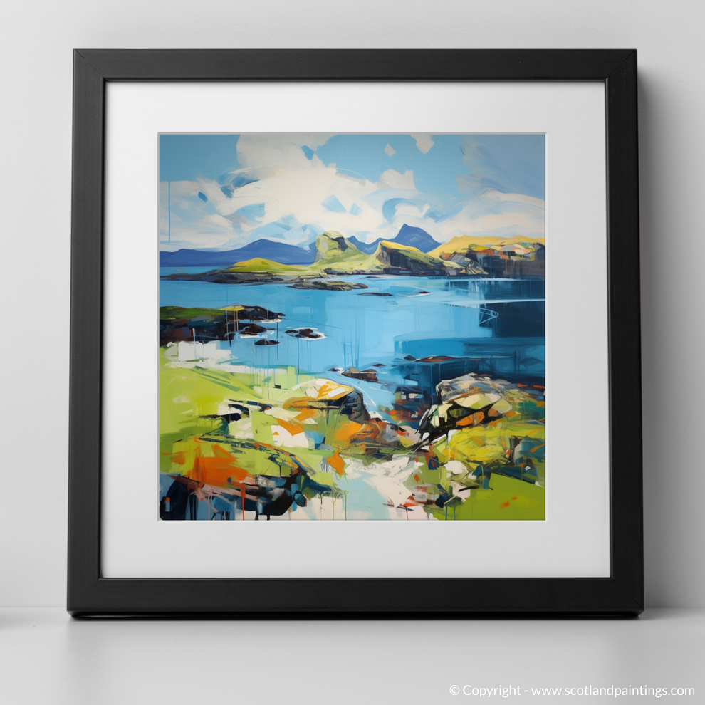 Painting and Art Print of Isle of Ulva, Inner Hebrides entitled "Isle ...