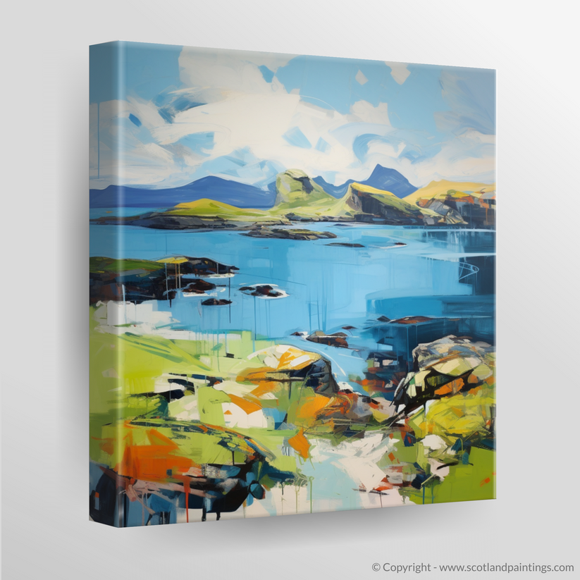 Painting and Art Print of Isle of Ulva, Inner Hebrides entitled "Isle ...
